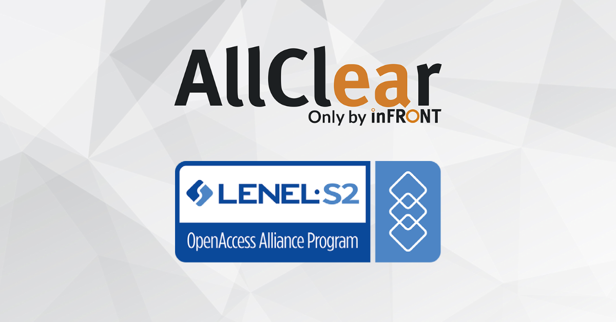 inFRONT Receives Lenel Factory Certification | inFRONT